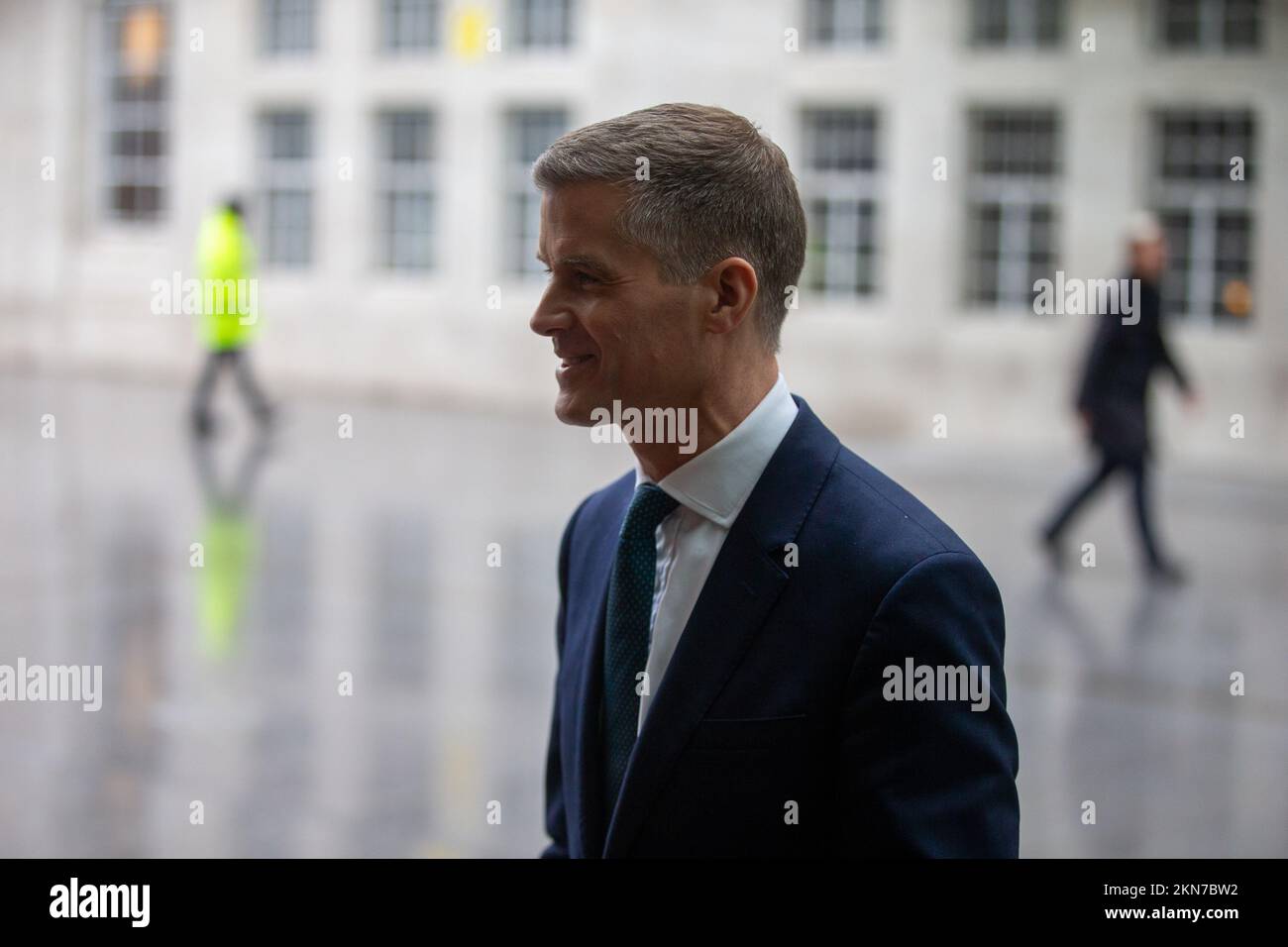 London, England, UK. 27th Nov, 2022. Secretary of State for Transport ...