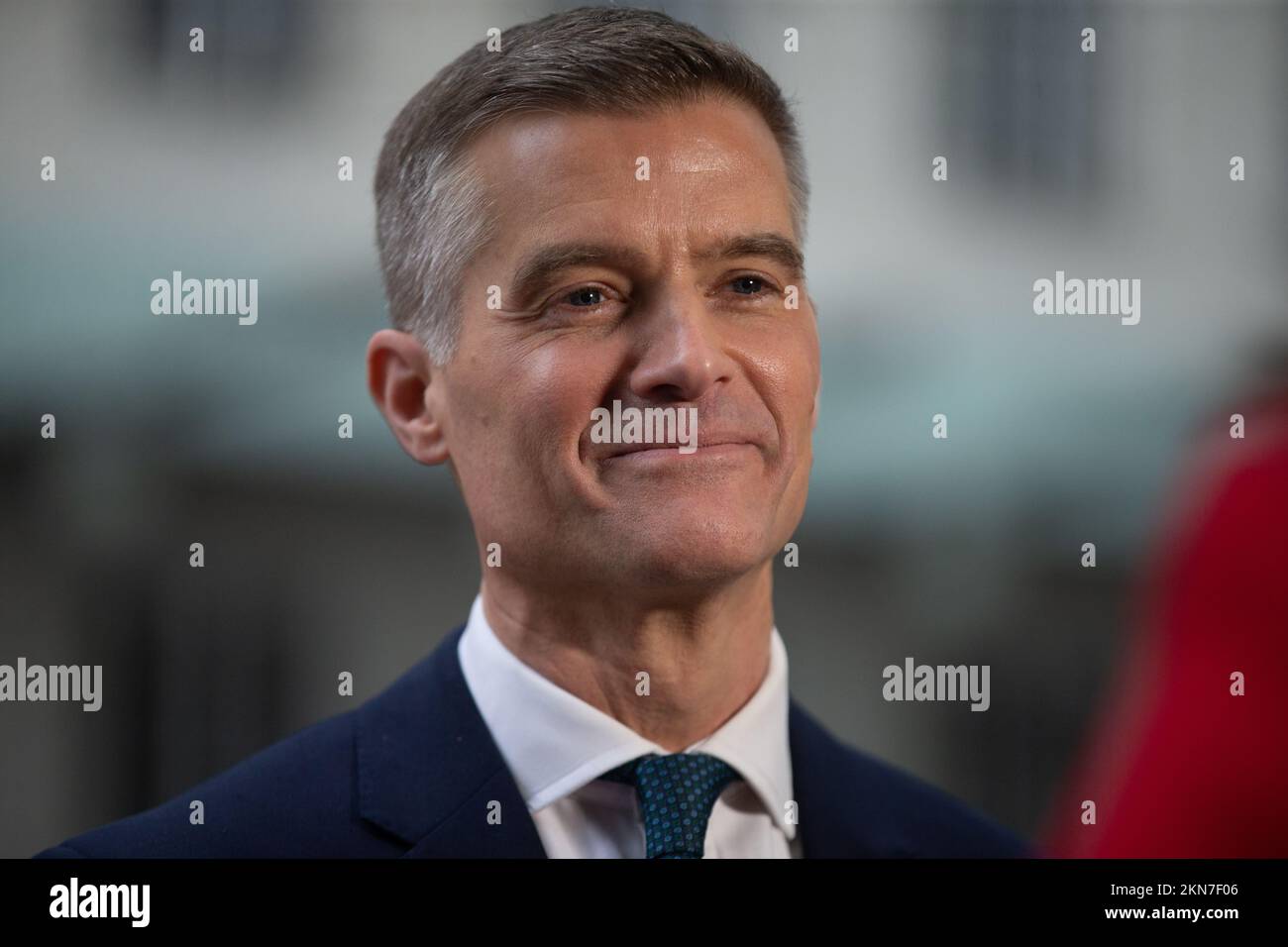 London, England, UK. 27th Nov, 2022. Secretary of State for Transport ...