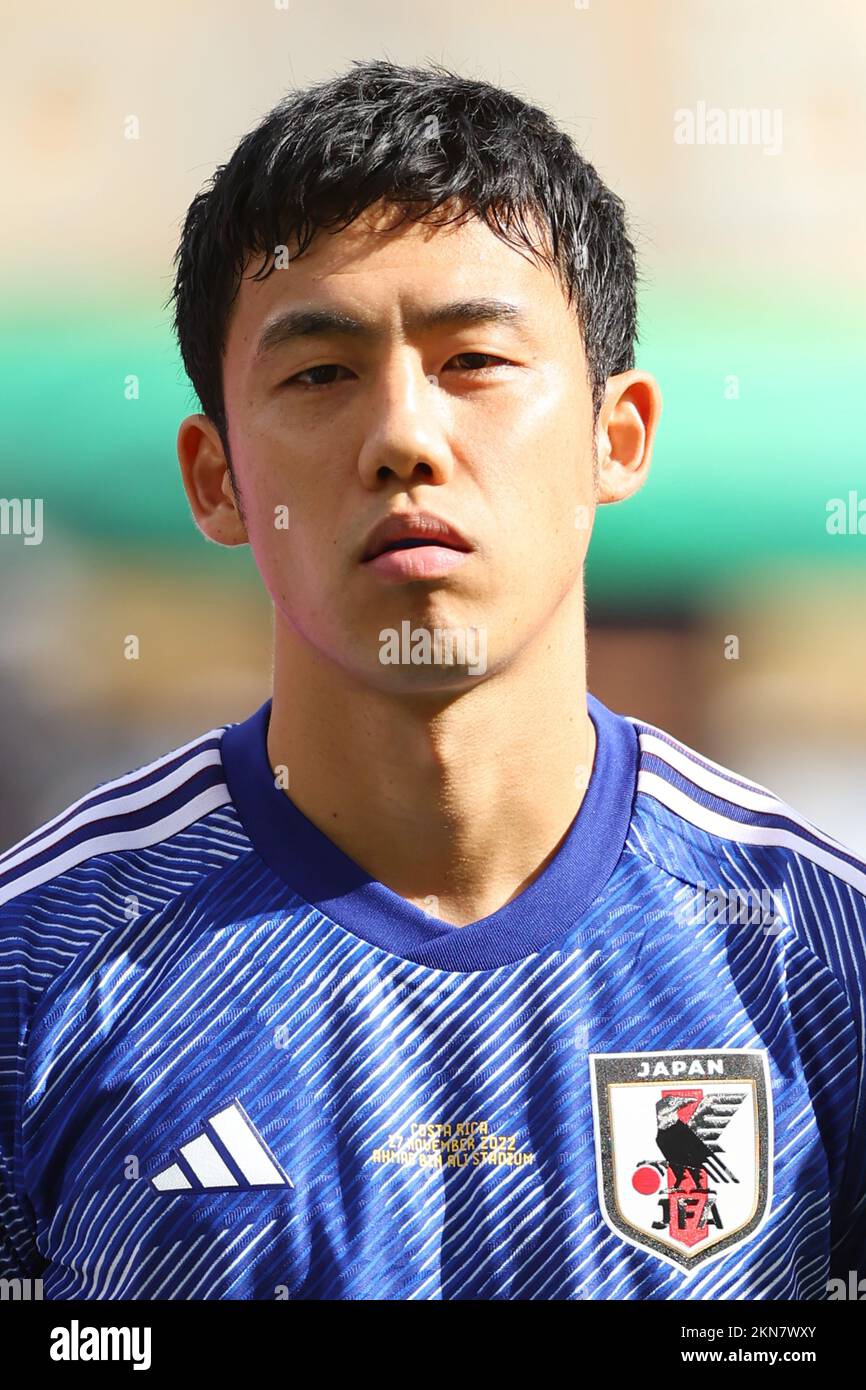 Al Rayyan, Qatar. 27th Nov, 2022. Wataru Endo (JPN) Football/Soccer : FIFA World Cup Qatar 2022 ...