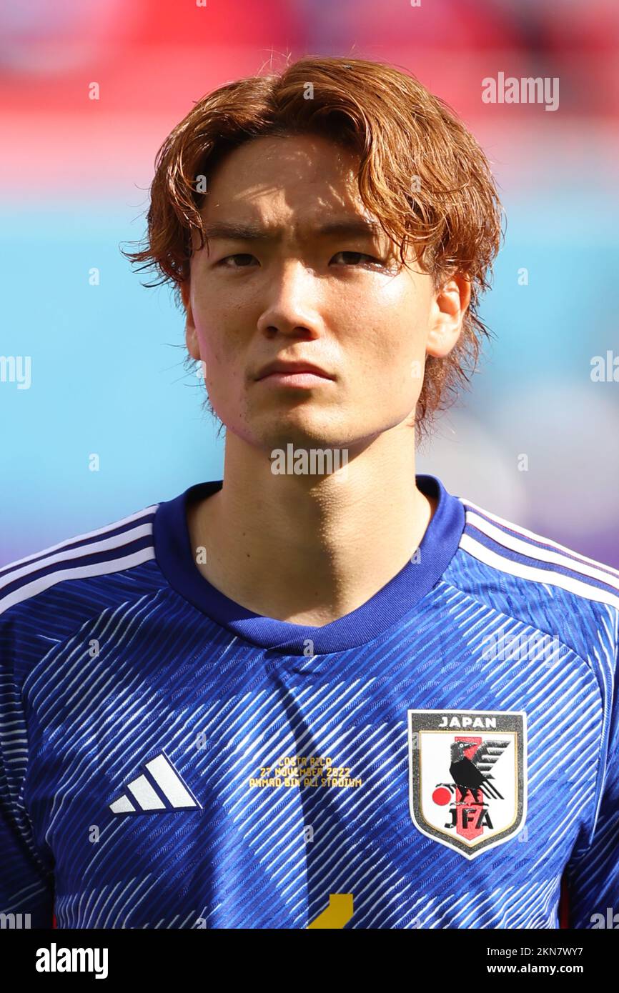 Al Rayyan, Qatar. 27th Nov, 2022. Ko Itakura (JPN) Football/Soccer : FIFA World Cup Qatar 2022 ...