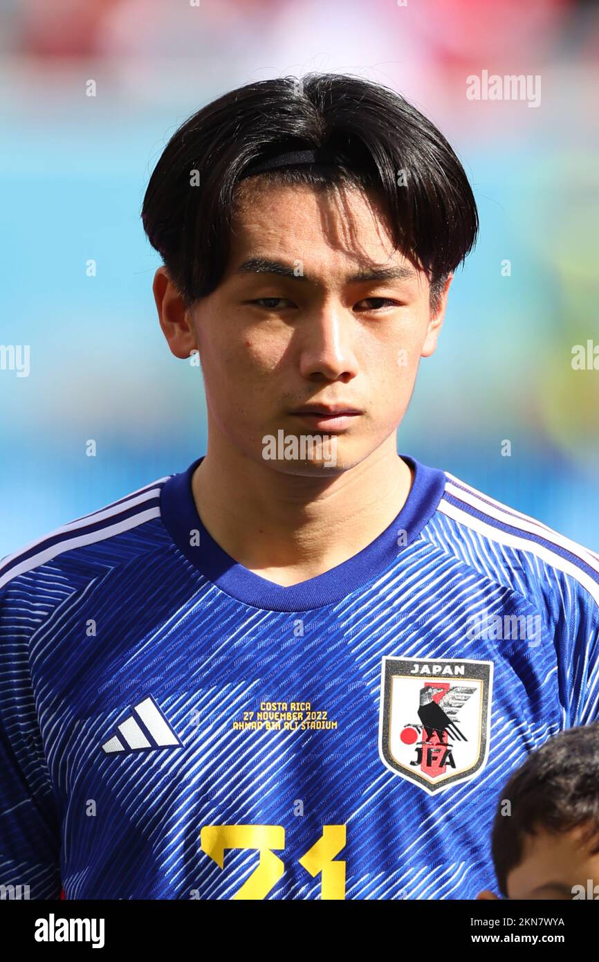 Al Rayyan, Qatar. 27th Nov, 2022. Ayase Ueda (JPN) Football/Soccer ...