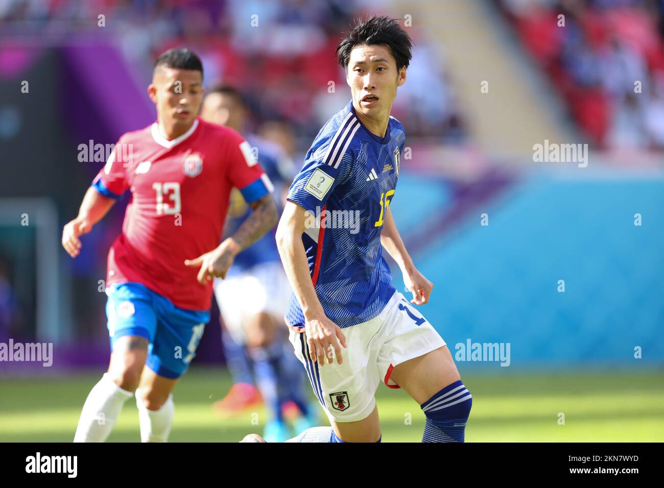 Al Rayyan, Qatar. 27th Nov, 2022. Daichi Kamada (JPN) Football/Soccer ...
