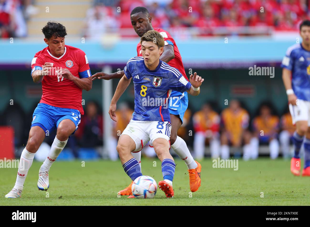 Al Rayyan, Qatar. 27th Nov, 2022. Ritsu Doan (JPN) Football/Soccer ...
