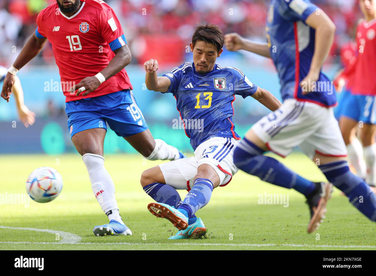 Al Rayyan, Qatar. 27th Nov, 2022. Hidemasa Morita (JPN) Football/Soccer ...