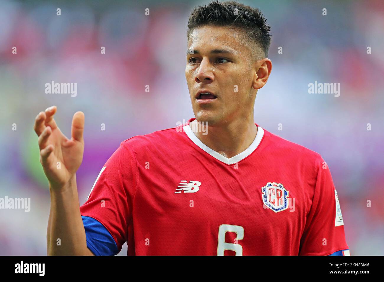 Óscar Duarte da Costa Rica during the FIFA World Cup Qatar 2022 match ...