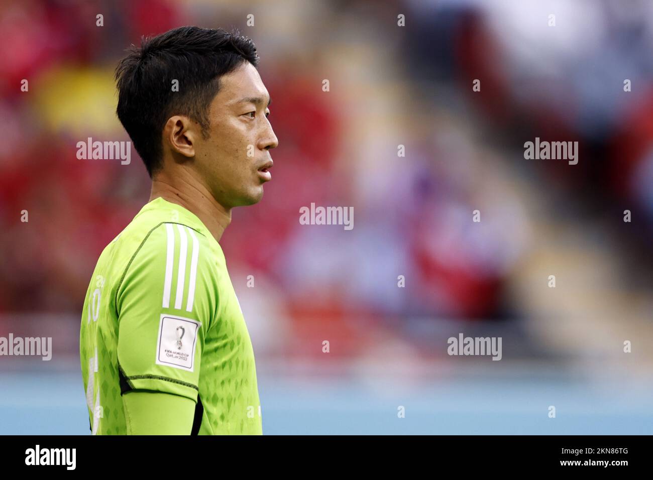 AL-RAYYAN - Japan goalkeeper Shuichi Gonda during the FIFA World Cup ...