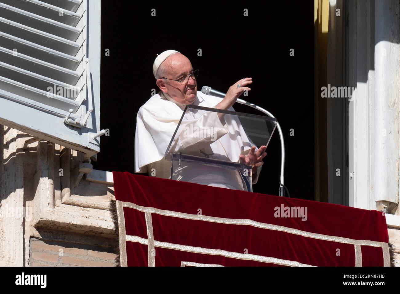 Vatican, Vatican. 27th Nov, 2022. Italy, Rome, Vatican, 2022/11/27.Pope ...