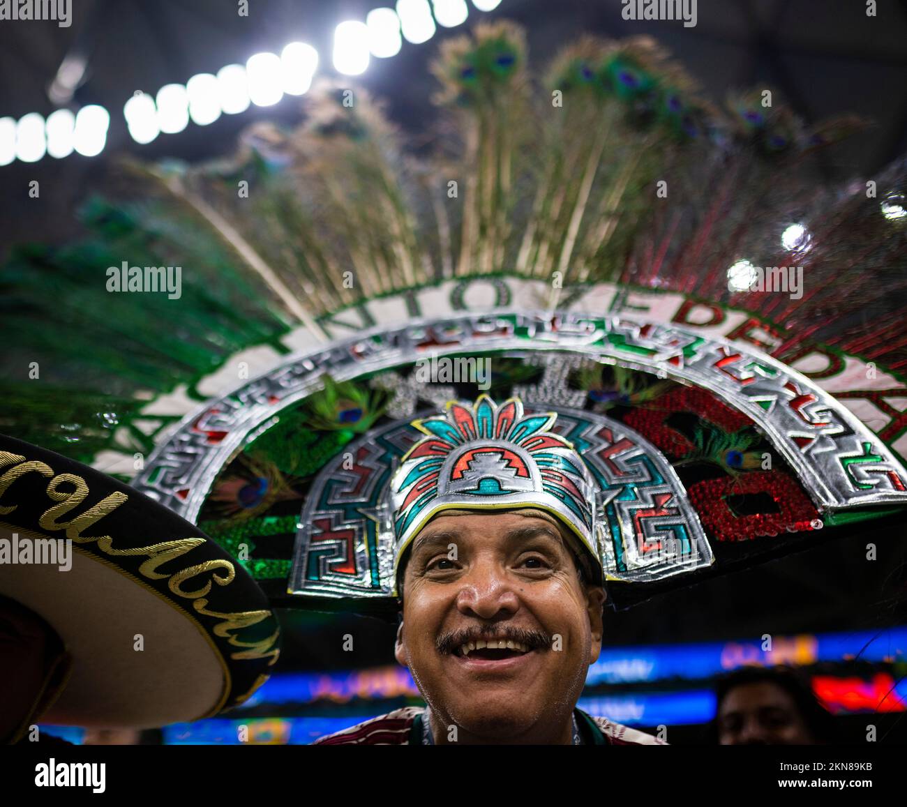 Doha, Qatar. 26th Nov, 2022. Mexico Fan Argentina - Mexico World Cup ... Doha, Qatar. 26th Nov, 2022. Mexico Fan Argentina - Mexico World Cup ...