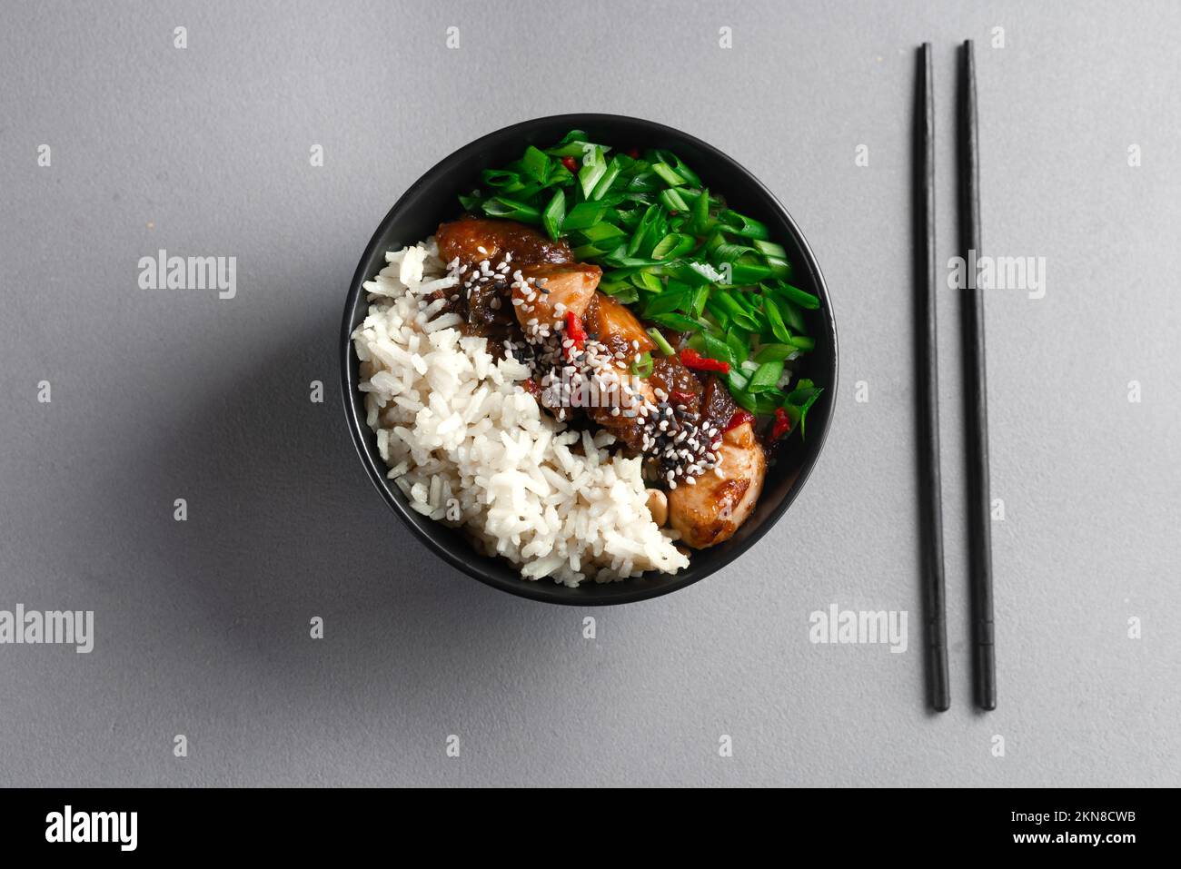 Chicken chop rice hi-res stock photography and images - Alamy
