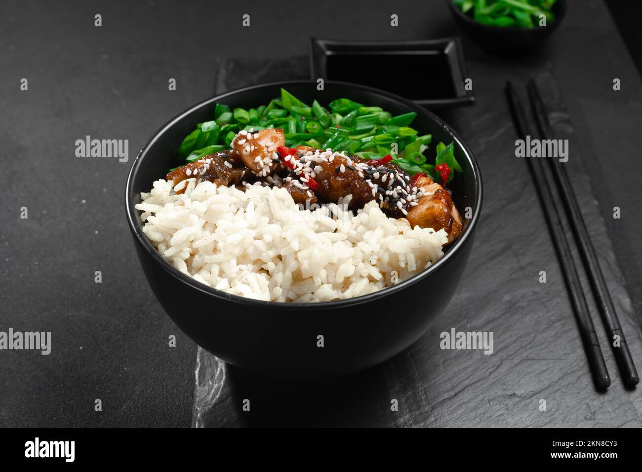 Sichuan style kung pao chicken hi-res stock photography and images - Alamy