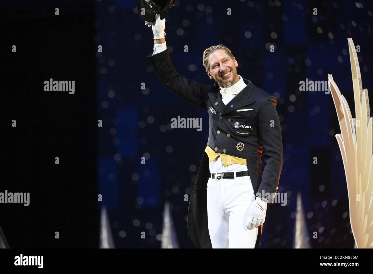 STOCKHOLM 20221127 Sweden's Patrik Kittel took third place on the horse ...