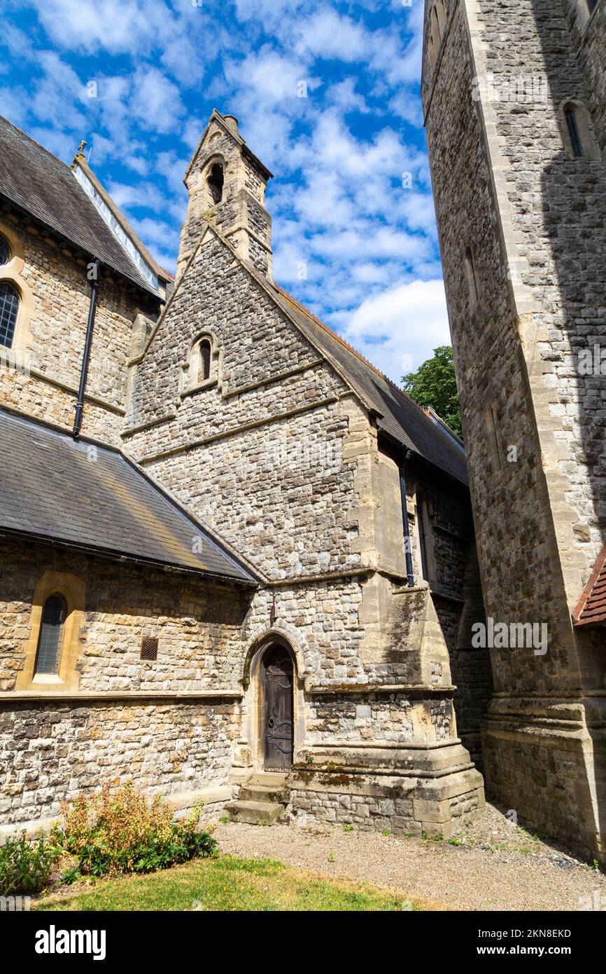 Victorian style Church of The Annunciation Chislehurst built in 1870 ...
