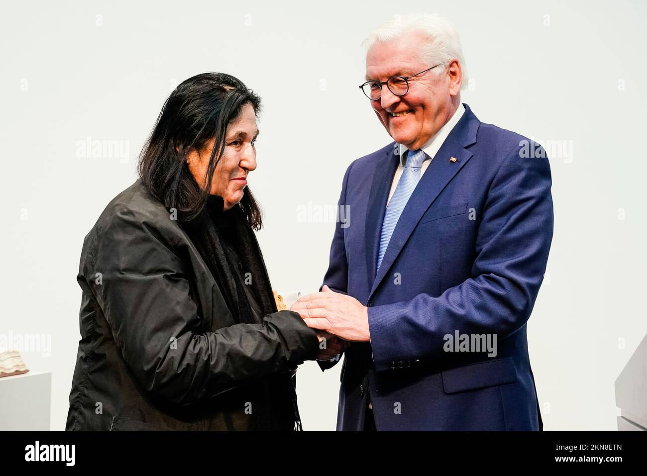 Mannheim, Germany. 27th Nov, 2022. German President Frank-Walter ...