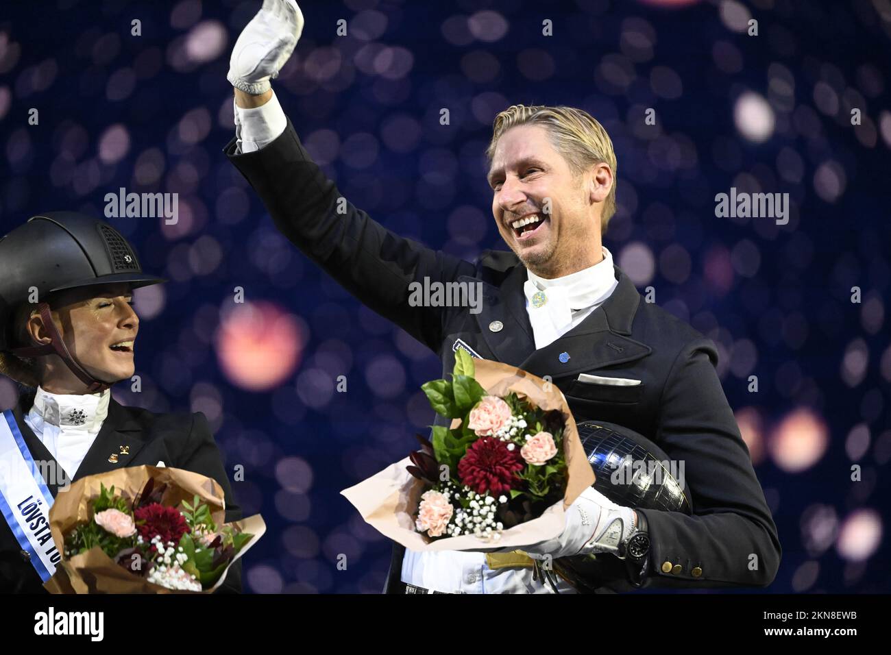 STOCKHOLM 20221127 Sweden's Patrik Kittel took third place on the horse ...