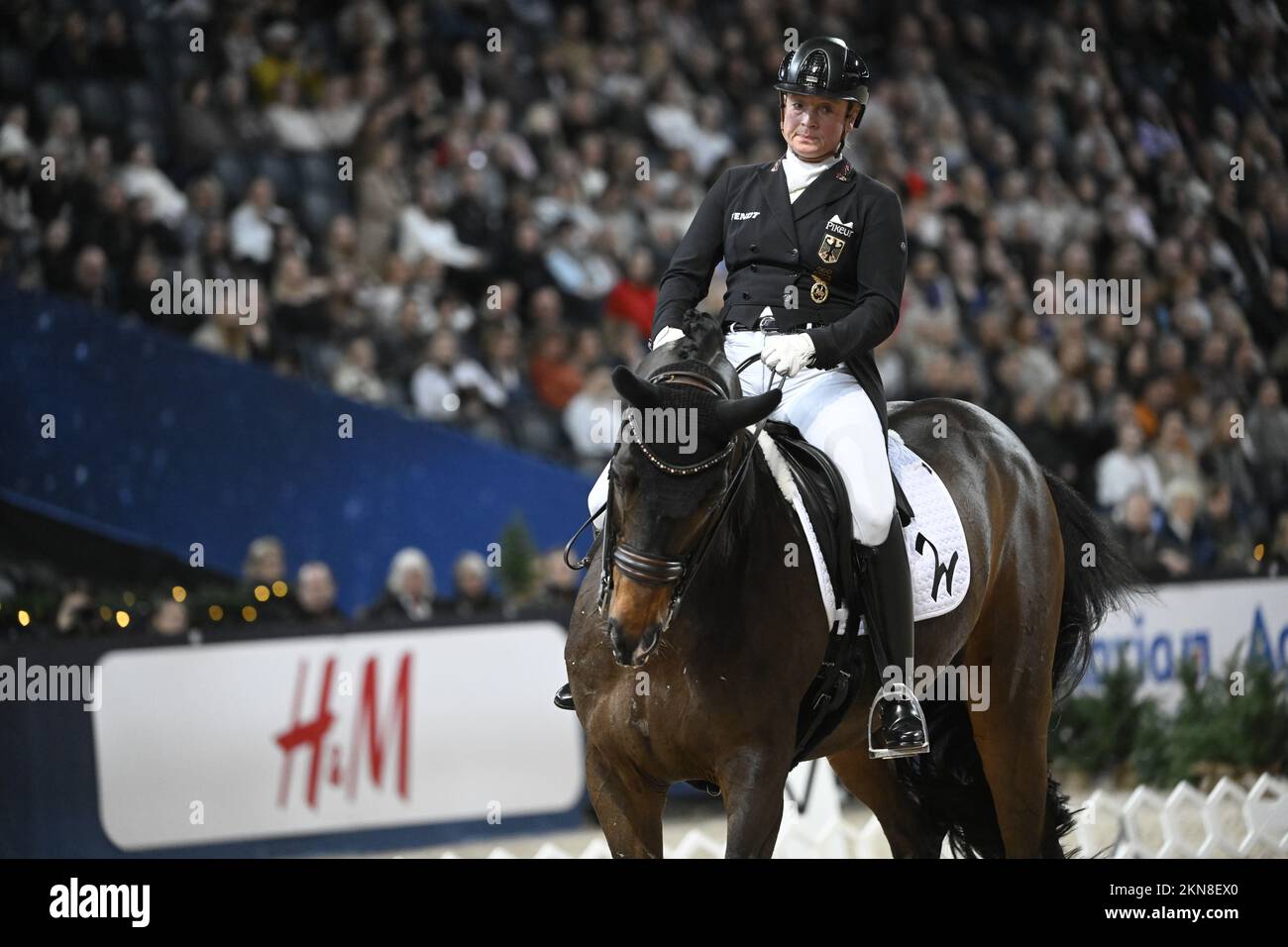 STOCKHOLM 20221127 Germany's Isabell Werth on the horse DSP Quantaz ...