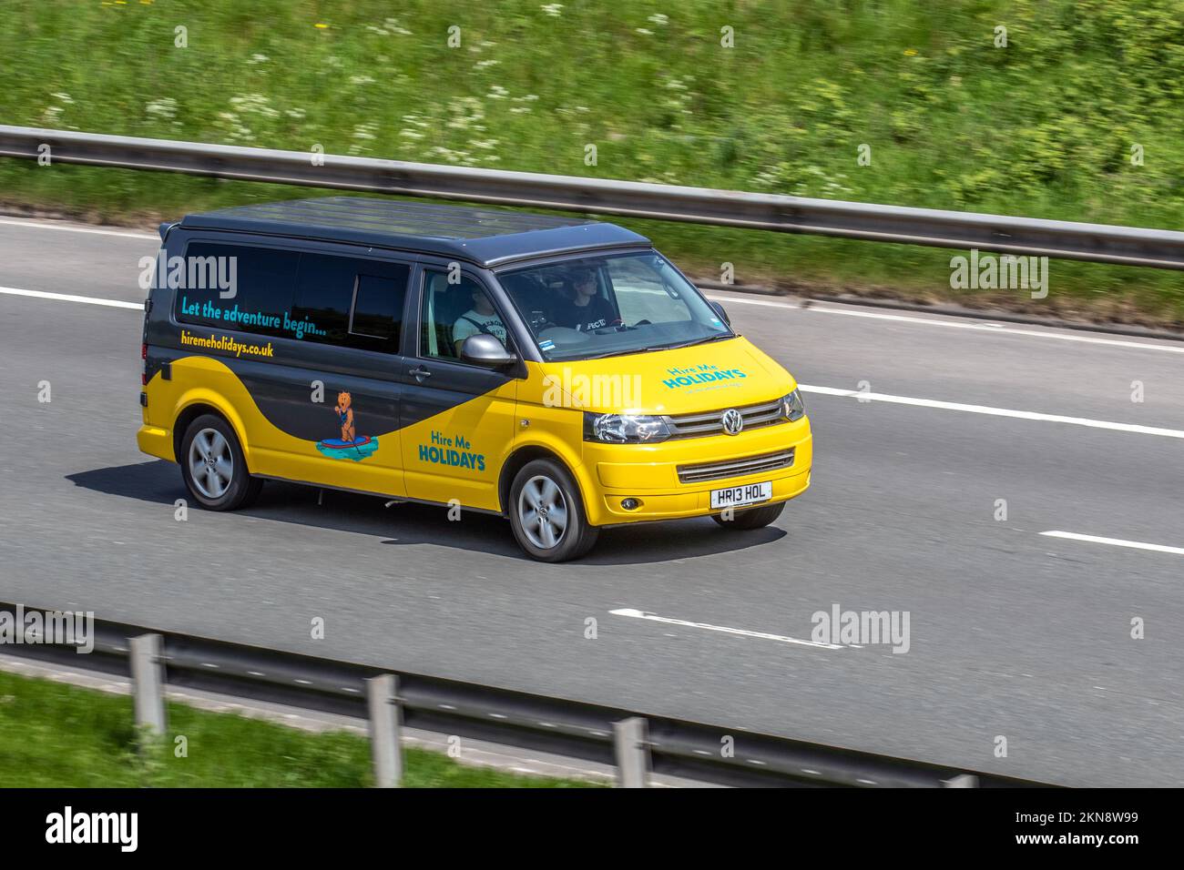 'Hire Me Holidays' 2015 Yellow VW Volkswagen Transporter 1968 cc 5 ...