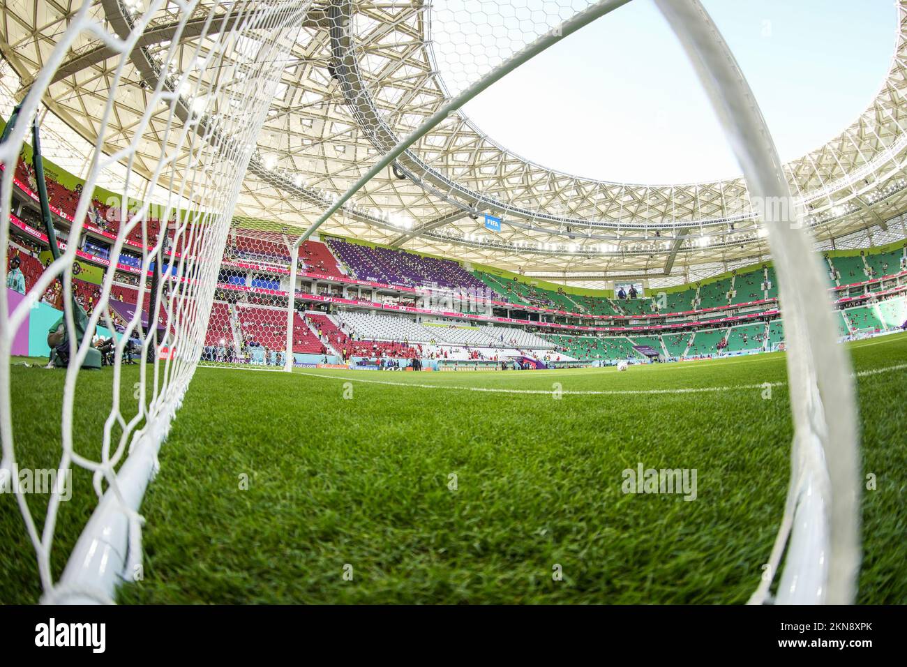 DOHA , 27-11-2022 Al Thumama Stadium World Cup 2022 in Qatar game between Belgium vs Morocco ...