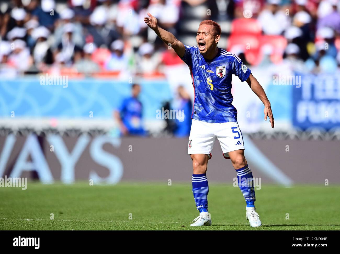 Yuto Nagatomo (Japan)Al Rayyan, 27.11.2022, FIFA Fussball WM 2022 in ...