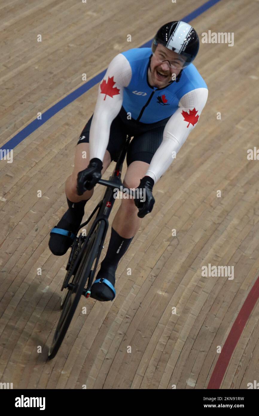 Ryan DODYK of Canada in the Men's sprint cycling at the 2022 ...