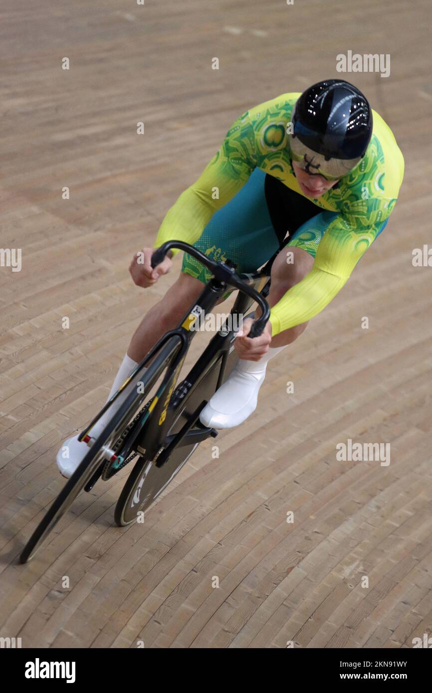 Matthew RICHARDSON of Australia in the Men's sprint cycling at the 2022 ...