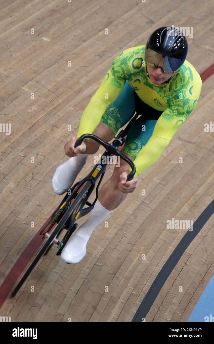 Matthew RICHARDSON of Australia in the Men's sprint cycling at the 2022 ...