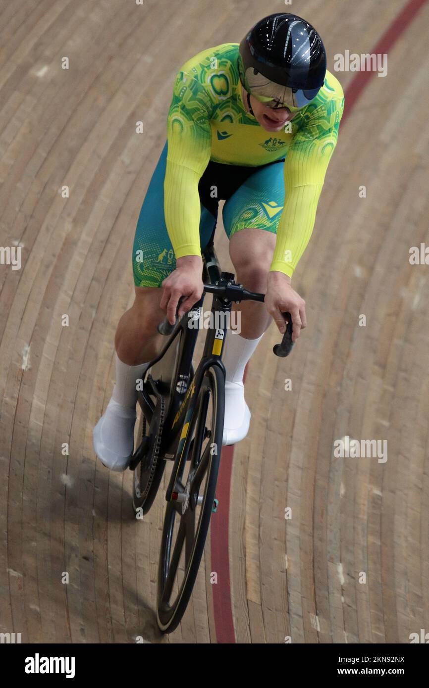 Matthew RICHARDSON of Australia in the Men's sprint cycling at the 2022 ...
