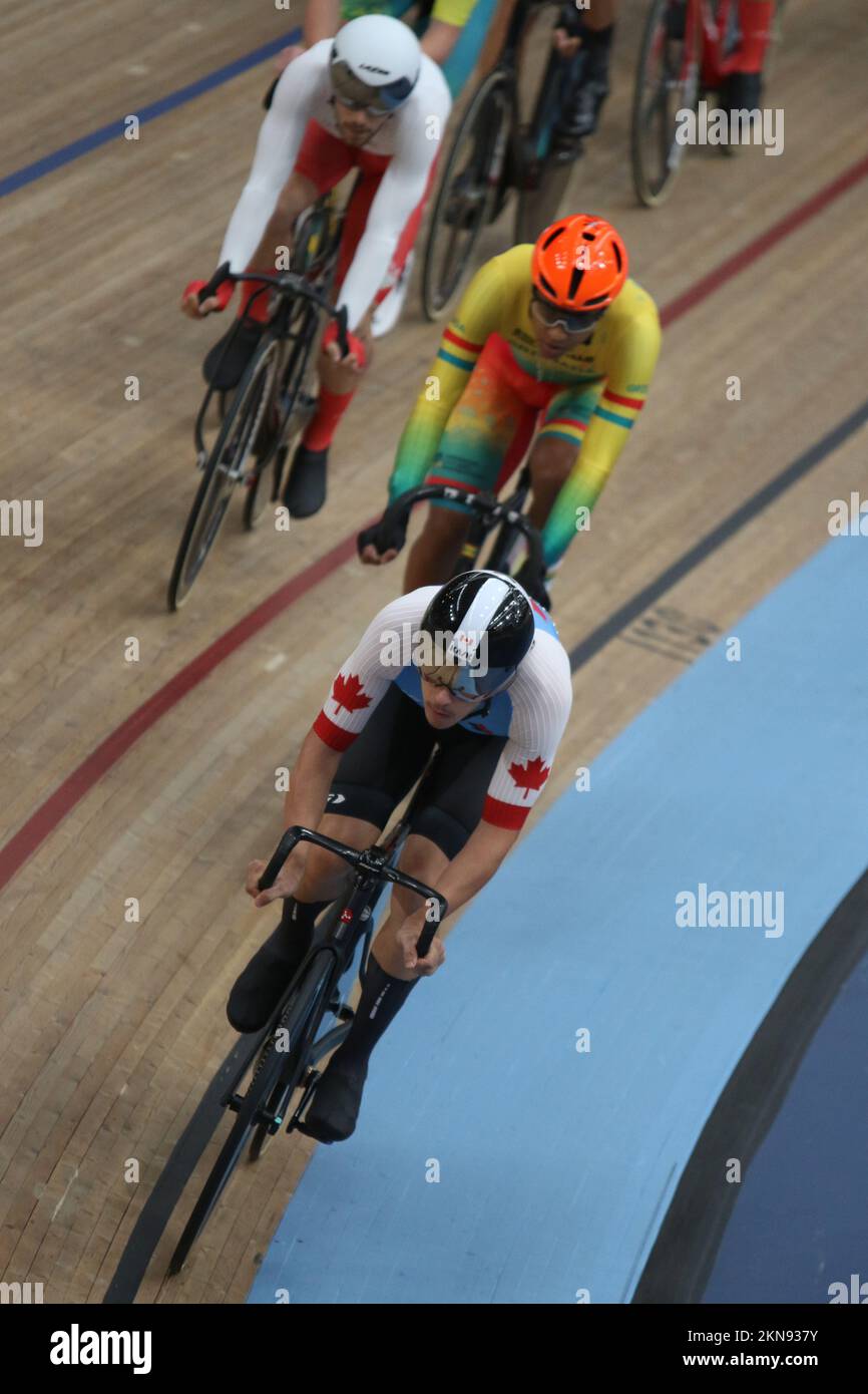 Mathias GUILLEMETTE of Canada in the Men's 15k Scratch race cycling at ...