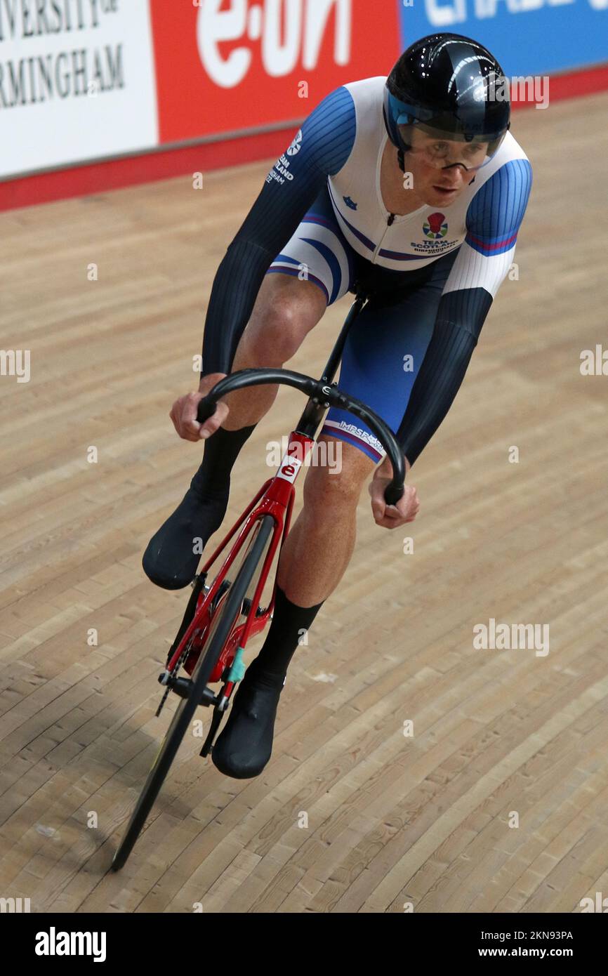 John ARCHIBALD of Scotland in the Men's 15k Scratch race cycling at the ...