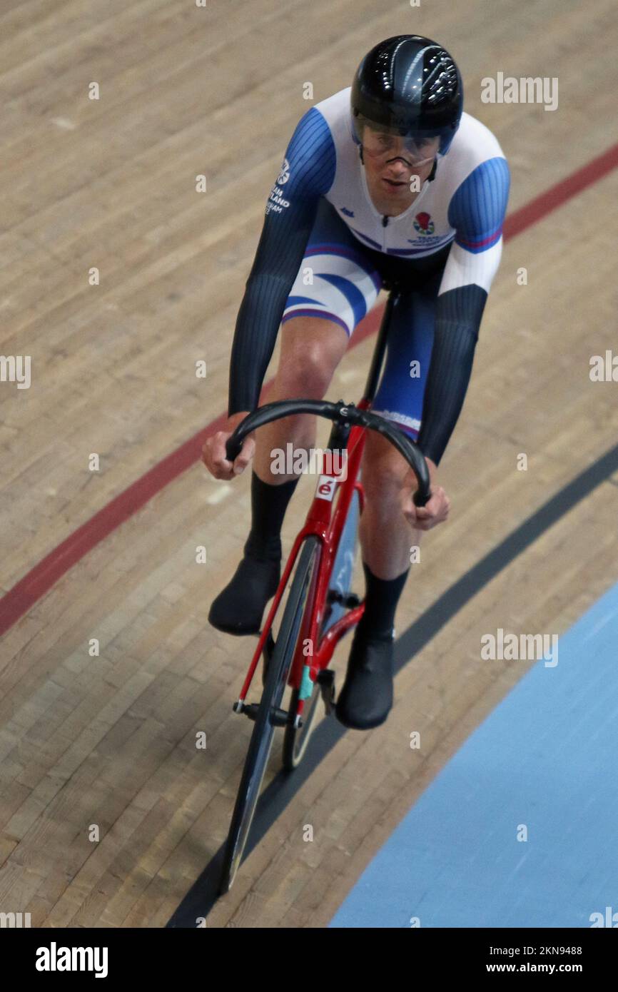 John ARCHIBALD of Scotland in the Men's 15k Scratch race cycling at the ...
