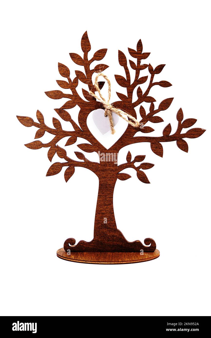 wooden tree with heart. Texture forest wooden tree bark with sign of ...