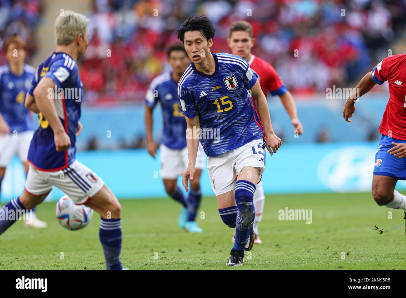 Al Rayyan, Qatar. 27th Nov, 2022. Daichi Kamada (JPN) Football/Soccer ...