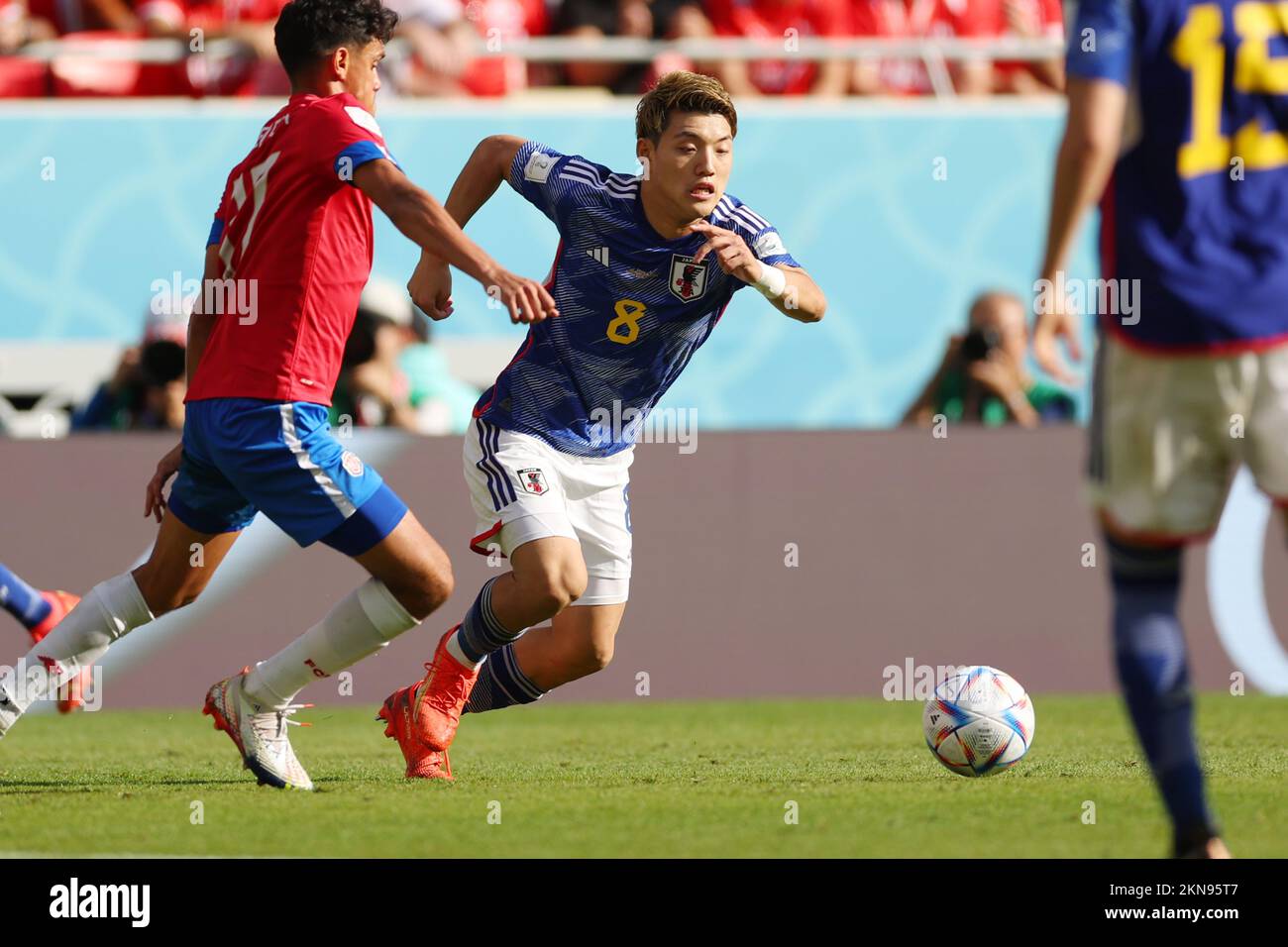 Al Rayyan, Qatar. 27th Nov, 2022. Ritsu Doan (JPN) Football/Soccer ...