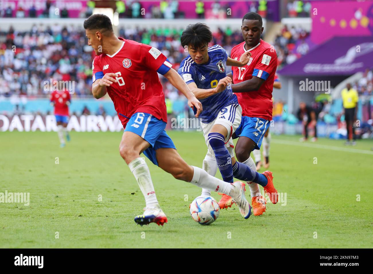 Al Rayyan, Qatar. 27th Nov, 2022. Kaoru Mitoma (JPN) Football/Soccer : FIFA World Cup Qatar 2022 ...