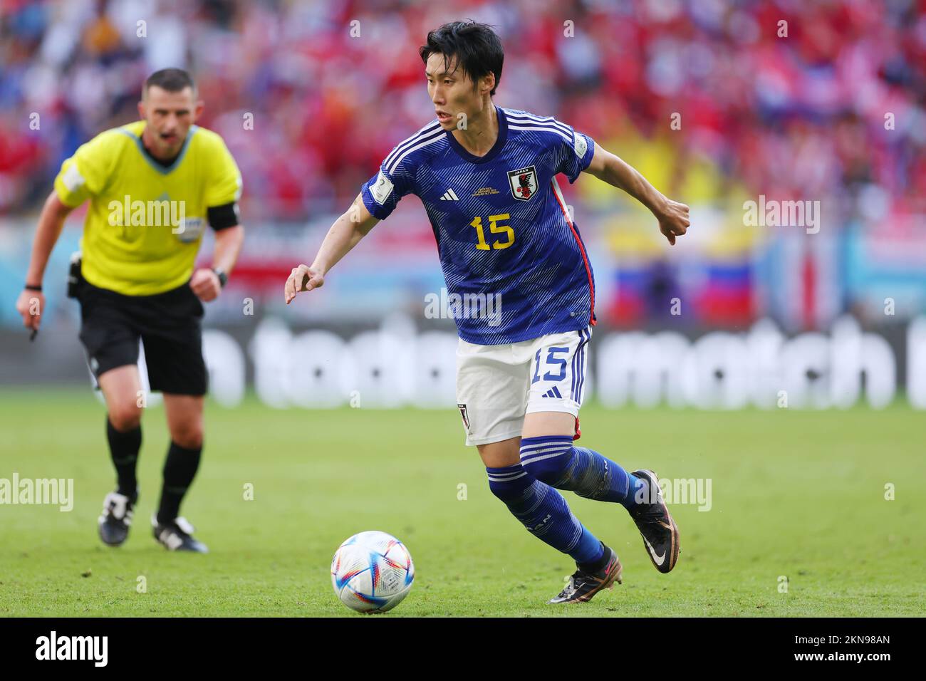 Al Rayyan, Qatar. 27th Nov, 2022. Daichi Kamada (JPN) Football/Soccer : FIFA World Cup Qatar ...