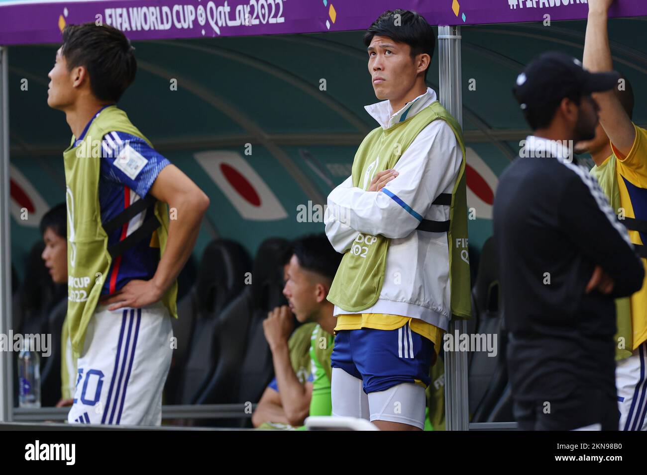 Al Rayyan, Qatar. 27th Nov, 2022. Takehiro Tomiyasu (JPN) Football/Soccer : FIFA World Cup Qatar ...