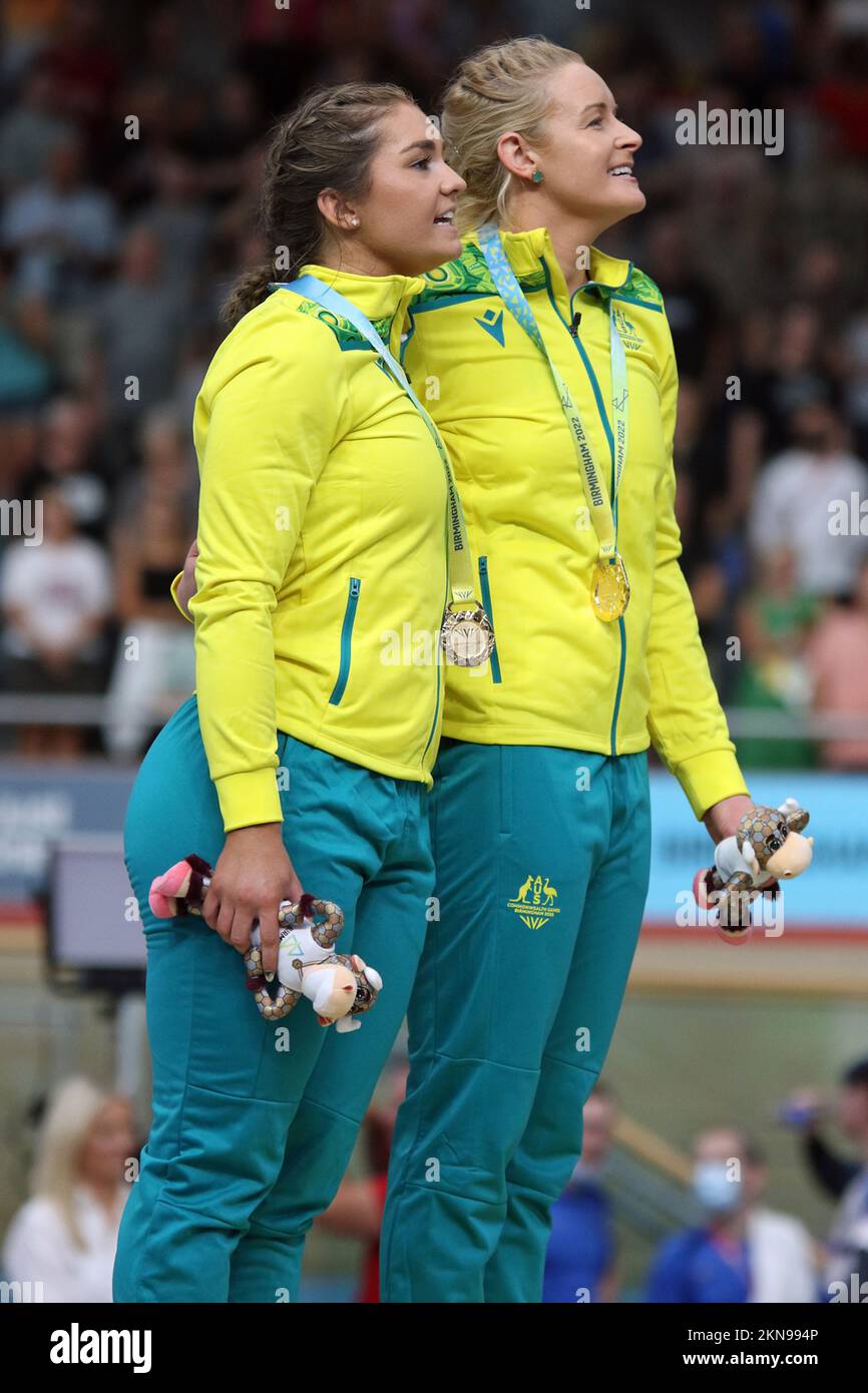 Jessica GALLAGHER of Australia along with her pilot Caitlin Ward ...