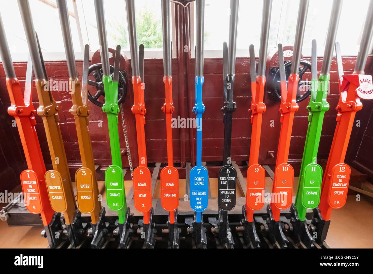 England, Sussex, Bluebell Railway, Sheffield Park Station, Bluebell ...