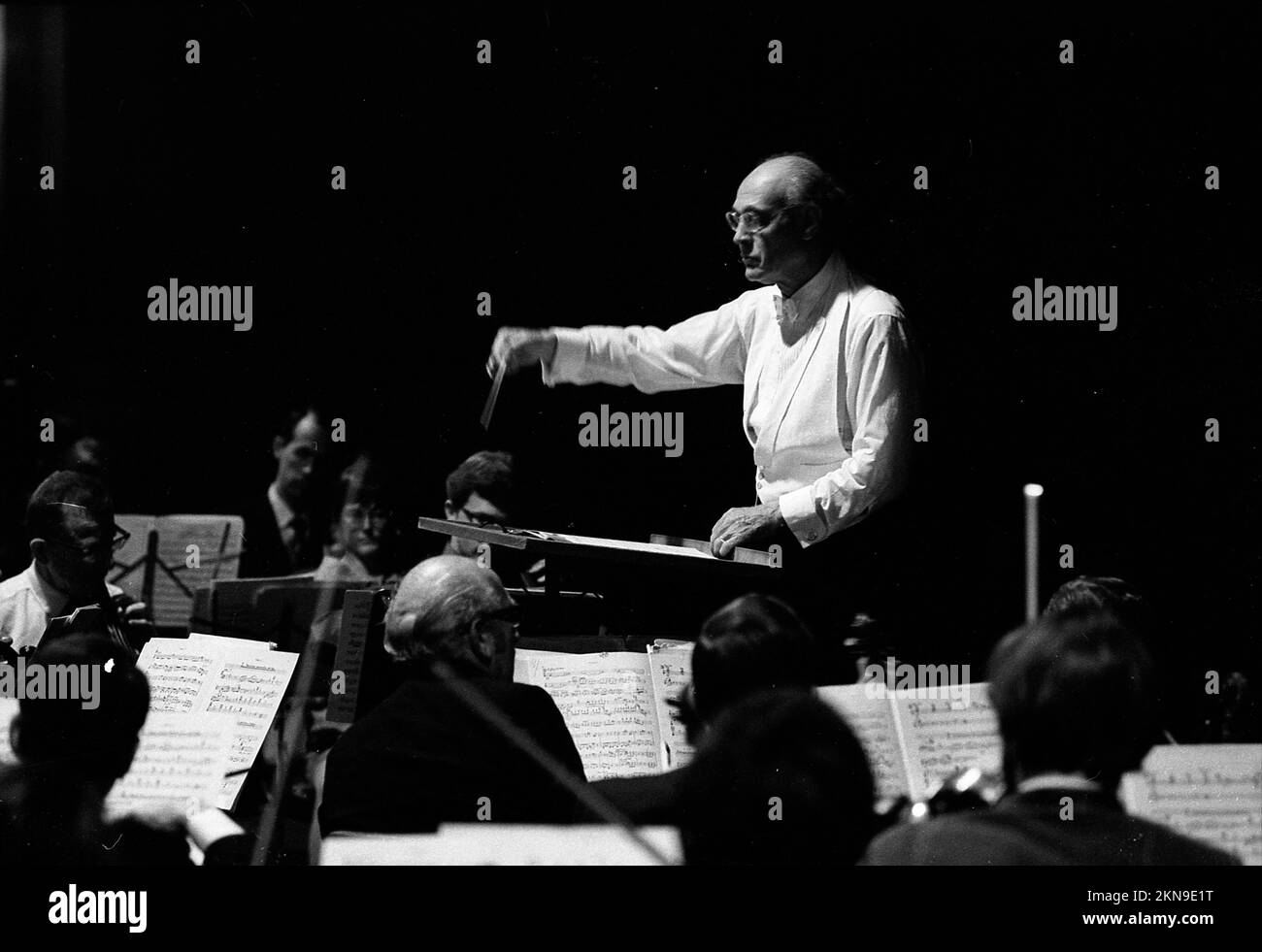 Maurice Abravanel, Greek-American orchestra conductor, Utah Symphony ...