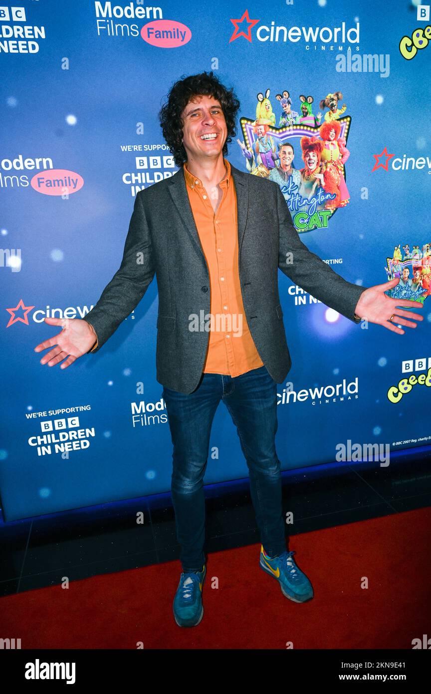 Cineworld LSQ, Leicester Square, London, UK. 27th November 2022: Andy ...
