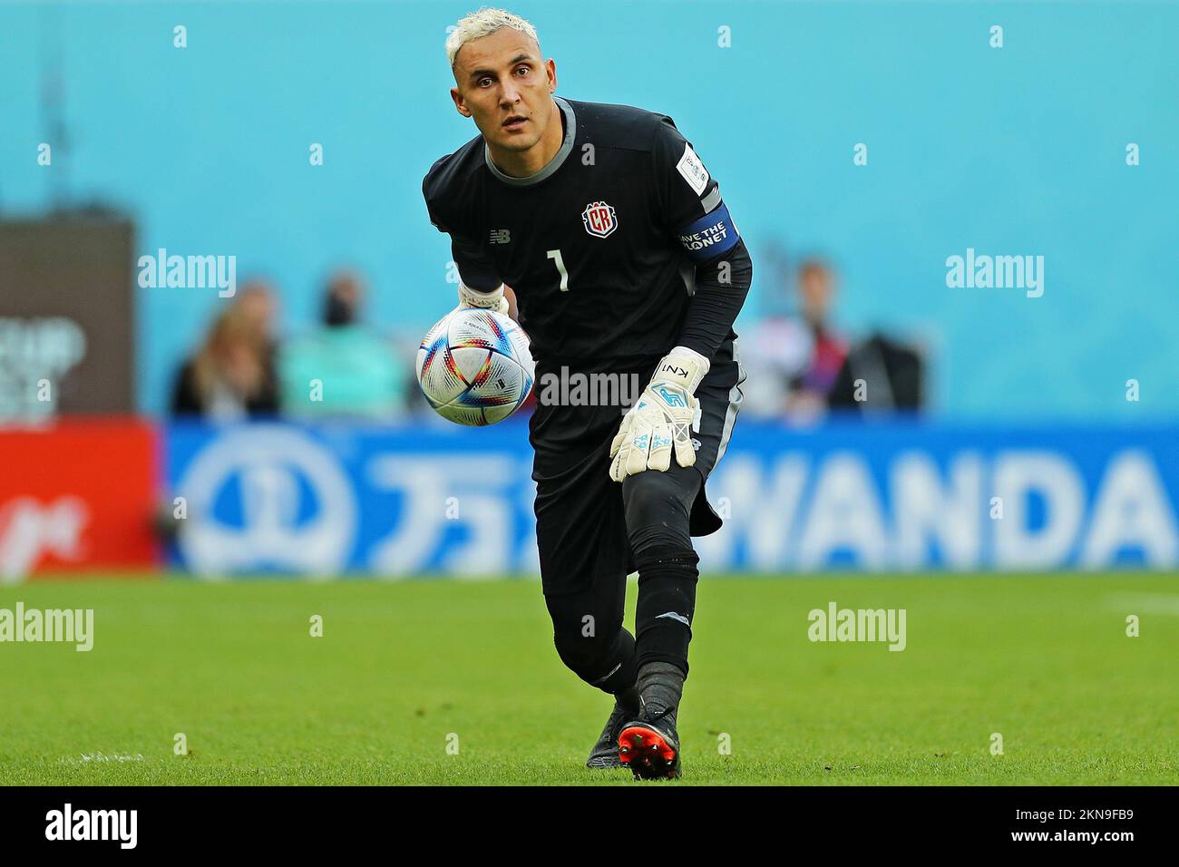 Keylor Navas da Costa Rica during the FIFA World Cup Qatar 2022 match ...