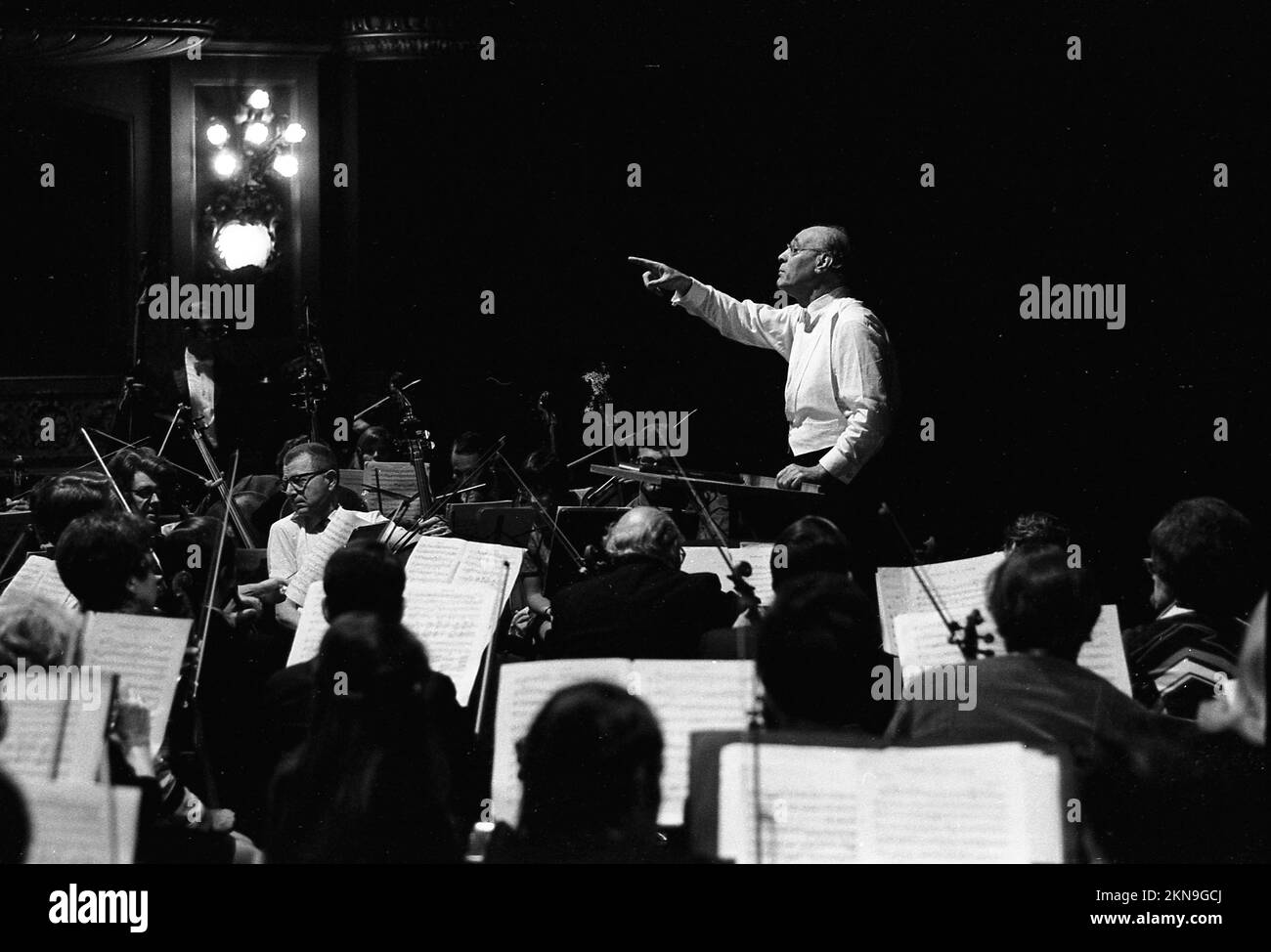 Maurice Abravanel, Greek-American orchestra conductor, Utah Symphony ...