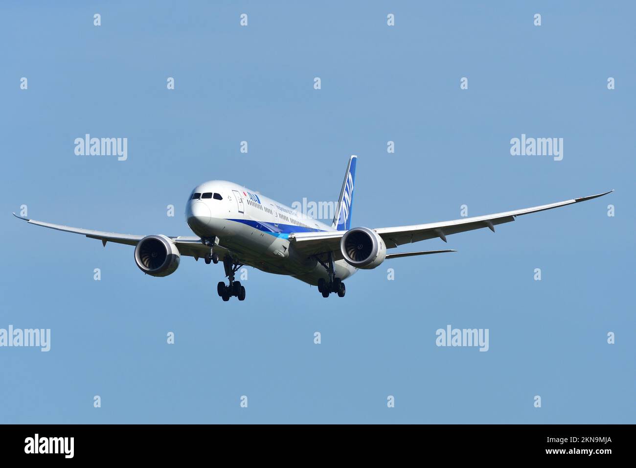 Chiba Prefecture, Japan - May 18, 2019: All Nippon Airways (ANA) Boeing ...