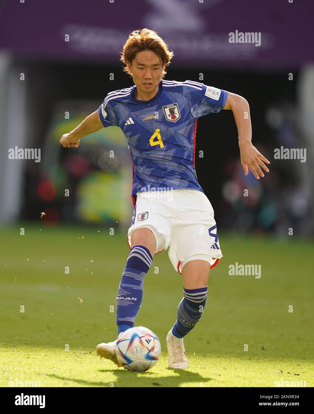 Japan's Kou Itakura during the FIFA World Cup Group E match at the ...