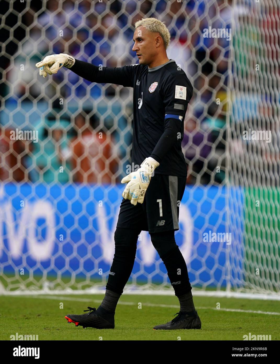Costa Rica goalkeeper Keylor Navas during the FIFA World Cup Group E ...