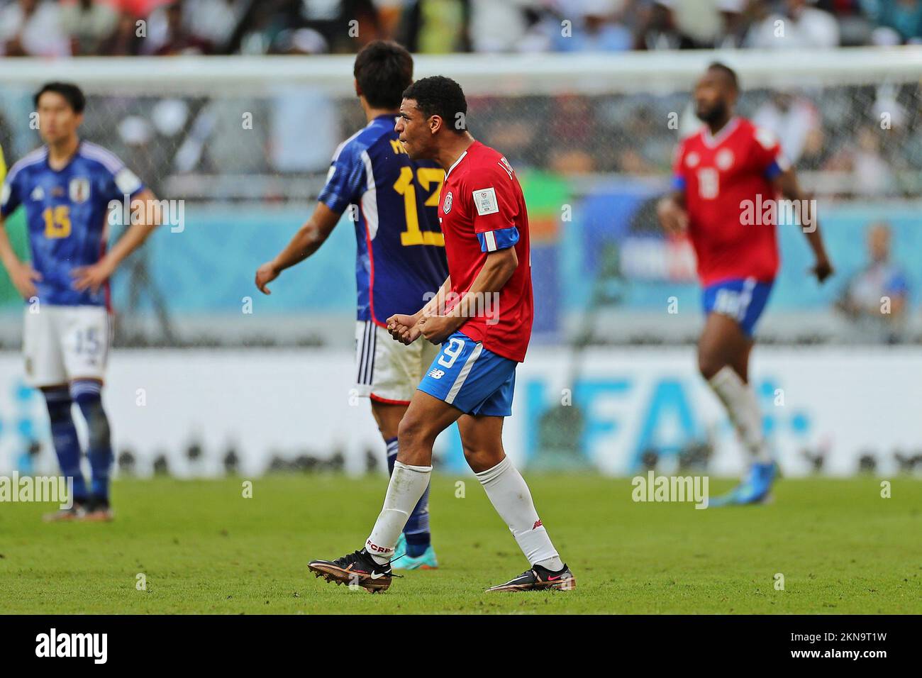 Jewison Bennette da Costa Rica during the FIFA World Cup Qatar 2022 ...