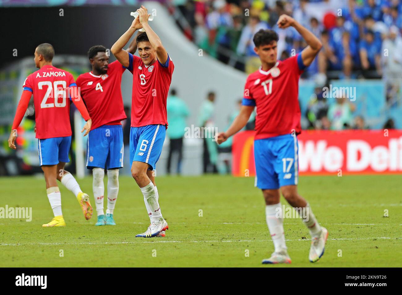 Óscar Duarte da Costa Rica during the FIFA World Cup Qatar 2022 match ...