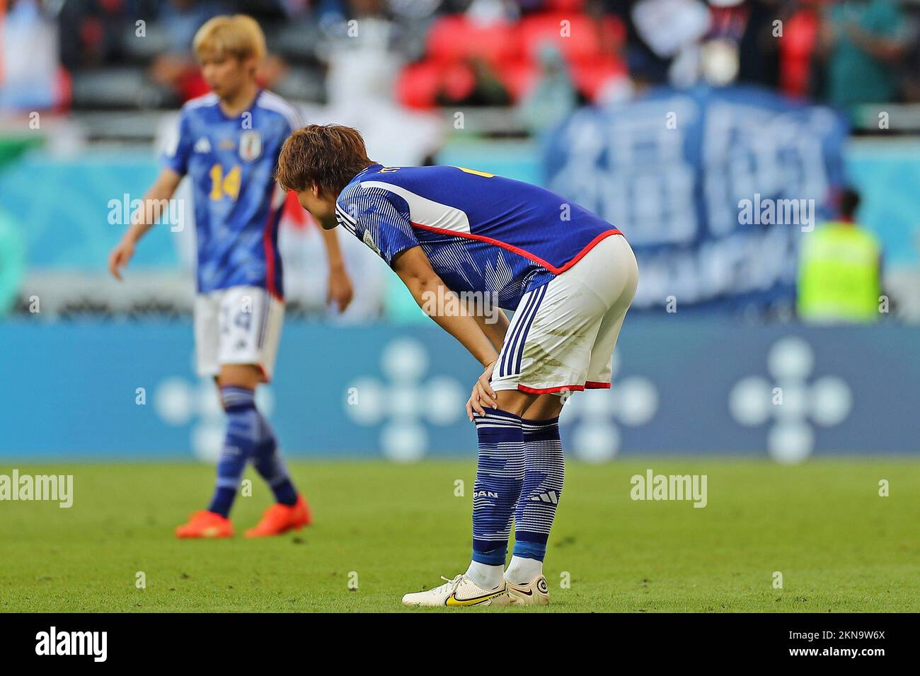 Ko Itakura do Japão during the FIFA World Cup Qatar 2022 match, Group E ...
