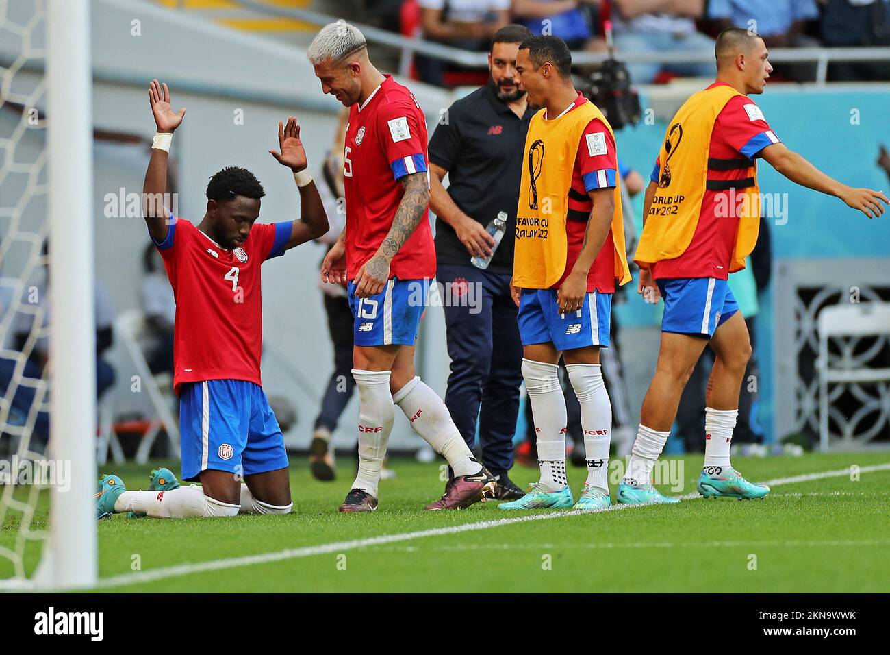 Keysher Fuller da Costa Rica during the FIFA World Cup Qatar 2022 match, Group E, between Japan ...