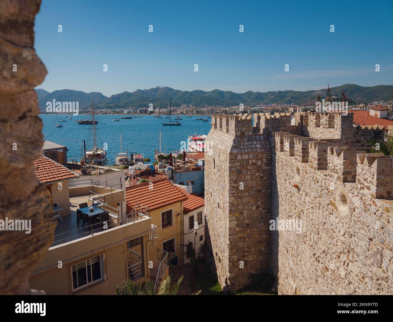 Marmaris is resort town on Turkish Riviera, also known as Turquoise ...