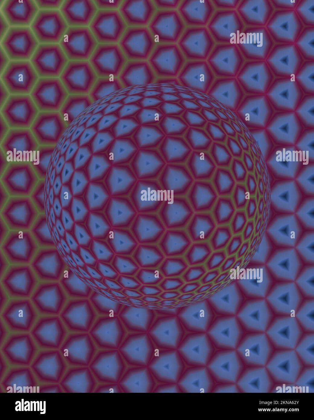 Abstract Computer generated Fractal design. A fractal is a never-ending ...